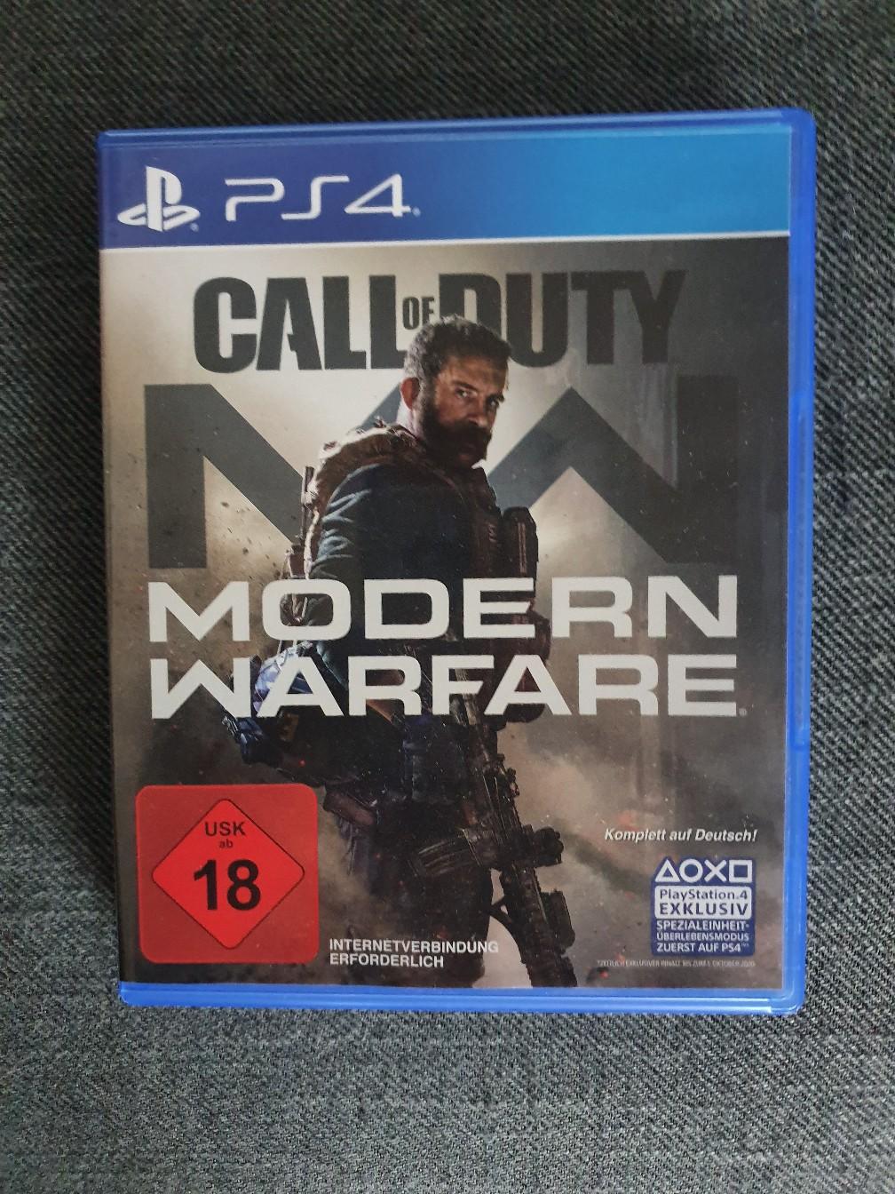 PS4 SPIEL CALL OF DUTY MODERN WARFARE in 50739 Köln für 40,00 € zum ...
