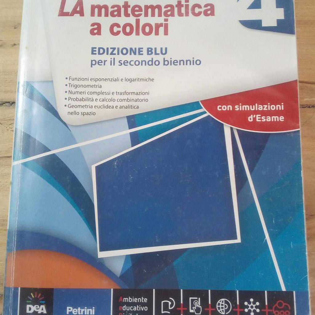 🐸 Matematica superiori 4 in 21022 Mornago für € 15,00 zum Verkauf ...