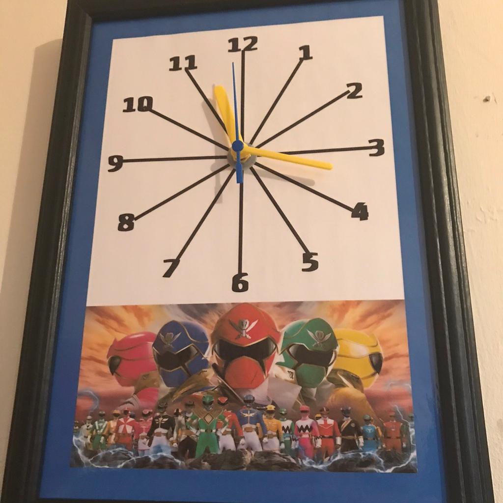 Power rangers clock in BB2 Blackburn für £ 8,00 zum Verkauf | Shpock AT