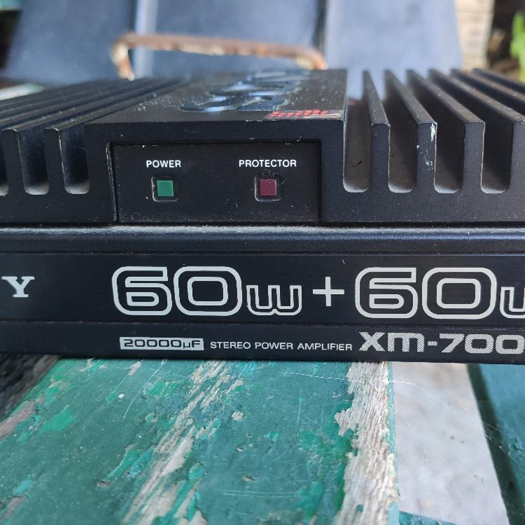 Ampli Sony xm-700 a made in Japan in 17021 Alassio für 60,00 € zum ...