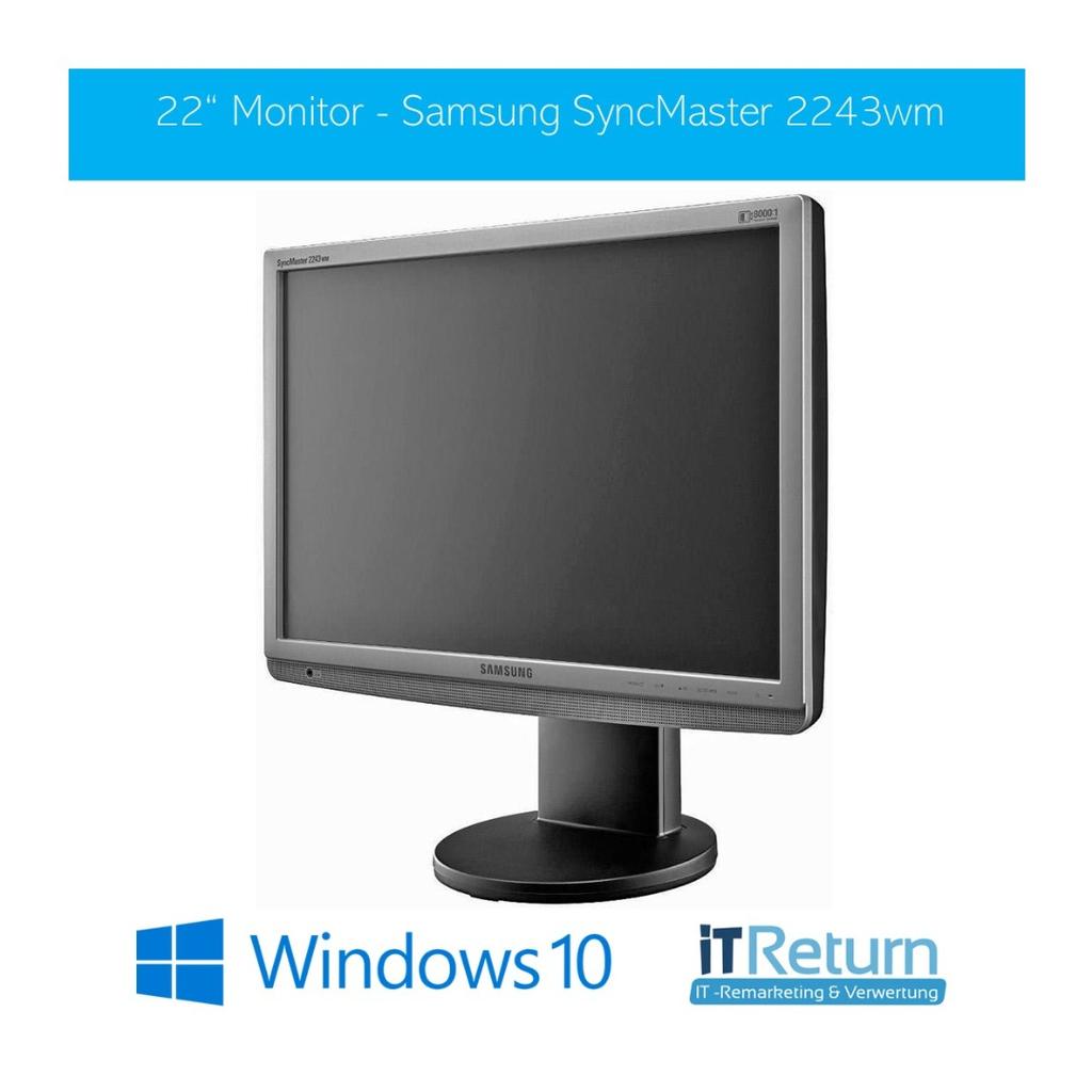 Samsung SyncMaster 2243wm 22" Zoll Monitor in 4810 Gmunden für € 49,00 ...