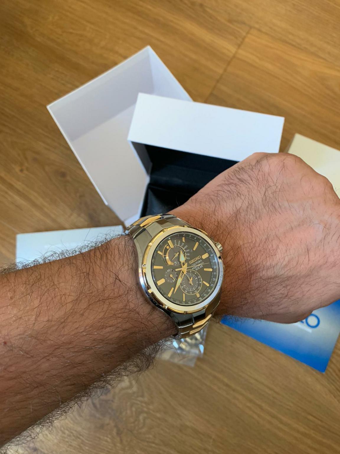 SEIKO Coutura perpetual solar watch in RM8 London für 300,00 £ zum ...