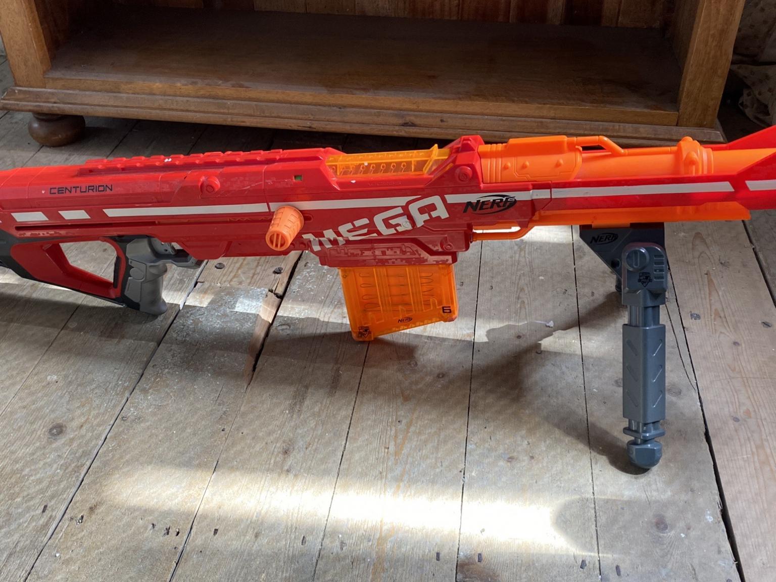 Nerf mega centurion long shot nerf gun in TS20-Tees für 15,00 £ zum ...