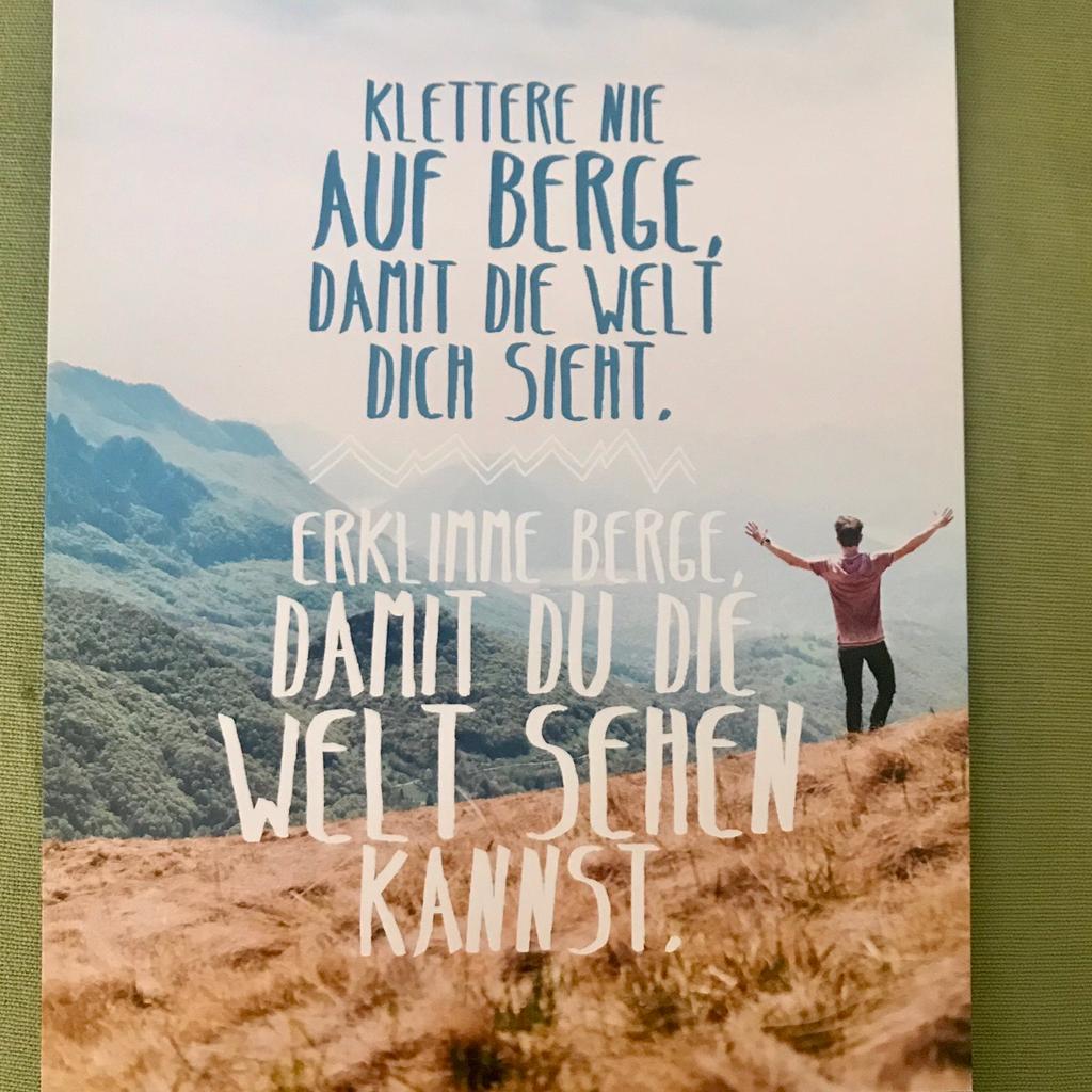 Visual Statements Karte Bild Spruch Dekoratio in 73765 Neuhausen auf ...