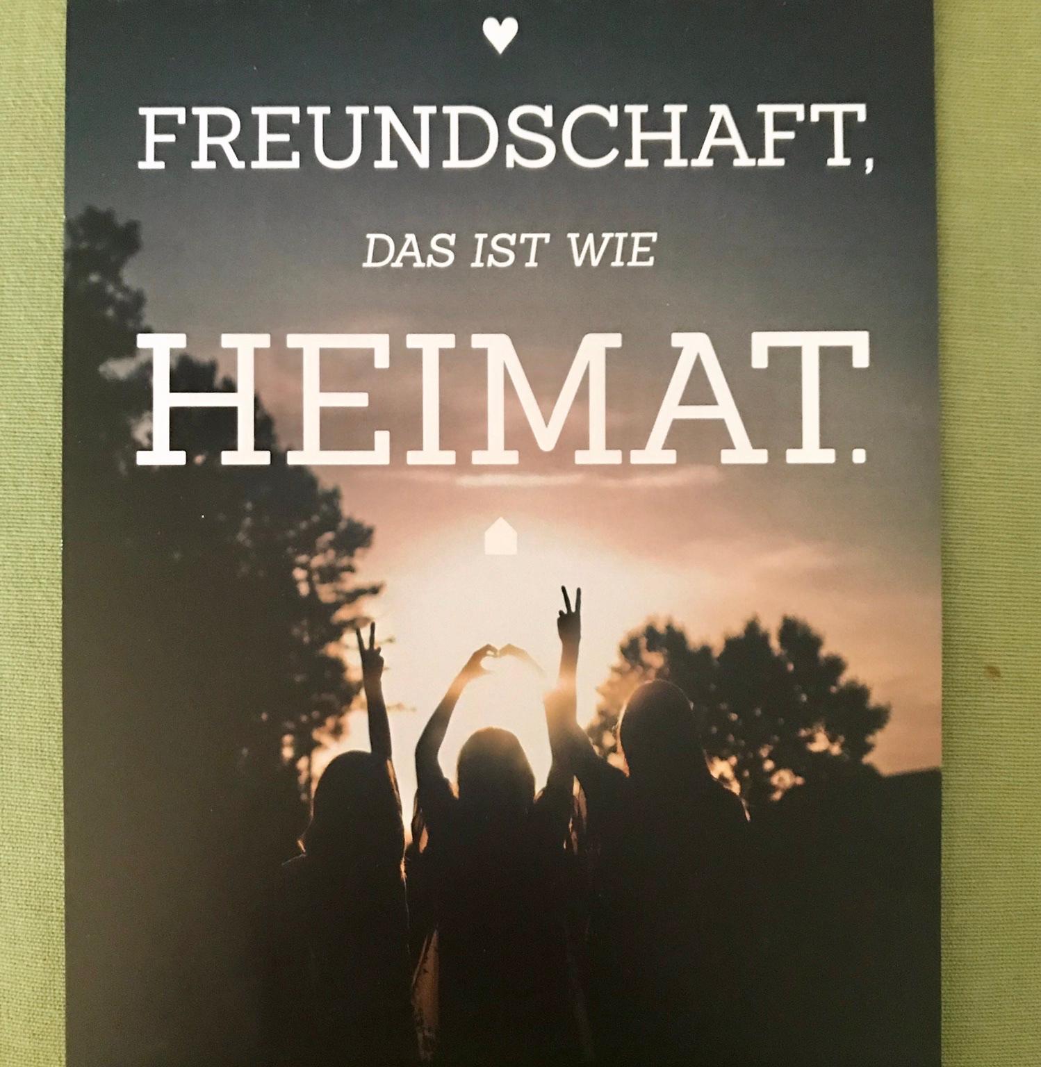Visual Statements Karte Bild Spruch Dekoratio in 73765 Neuhausen auf ...
