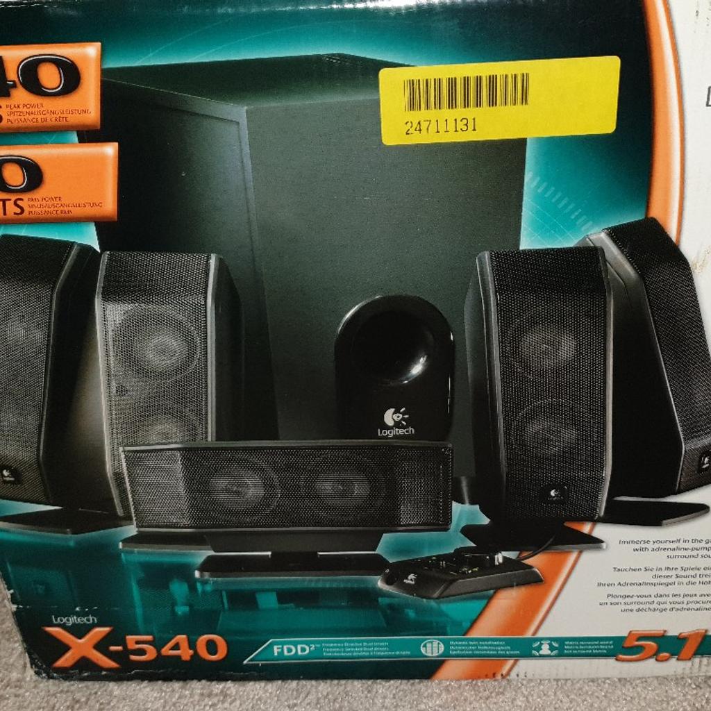 Logitech 5.1 surround speaker kit for PC in LU4 Luton für 60,00 £ zum ...