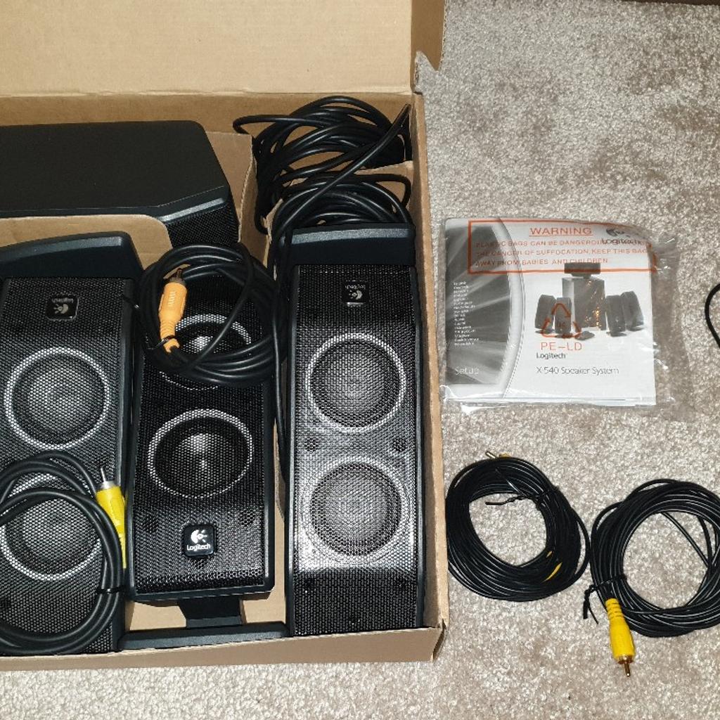 Logitech 5.1 surround speaker kit for PC in LU4 Luton für 60,00 £ zum ...