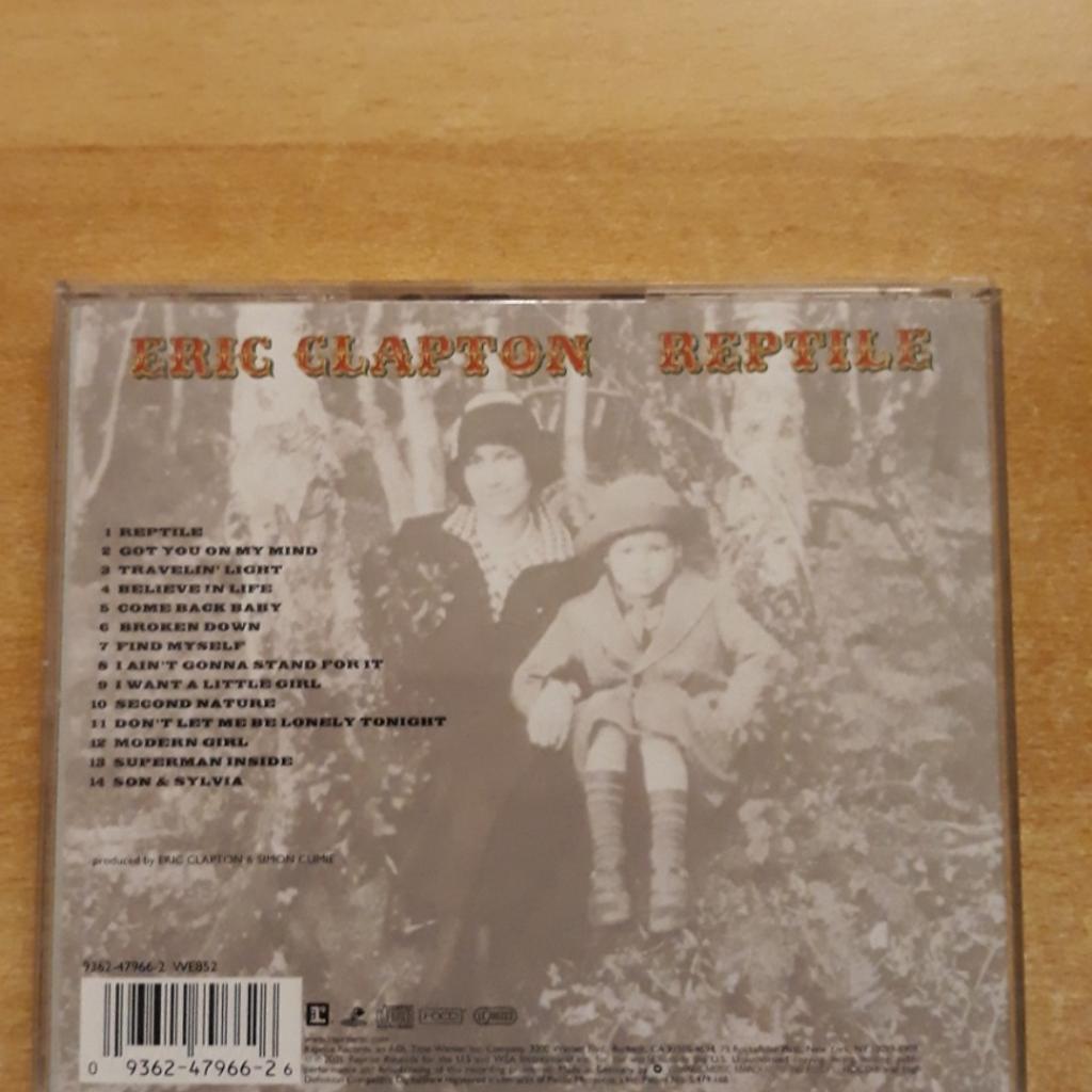 CD Eric Clapton Reptile in 1210 KG Leopoldau für 2,00 € zum Verkauf | Shpock DE