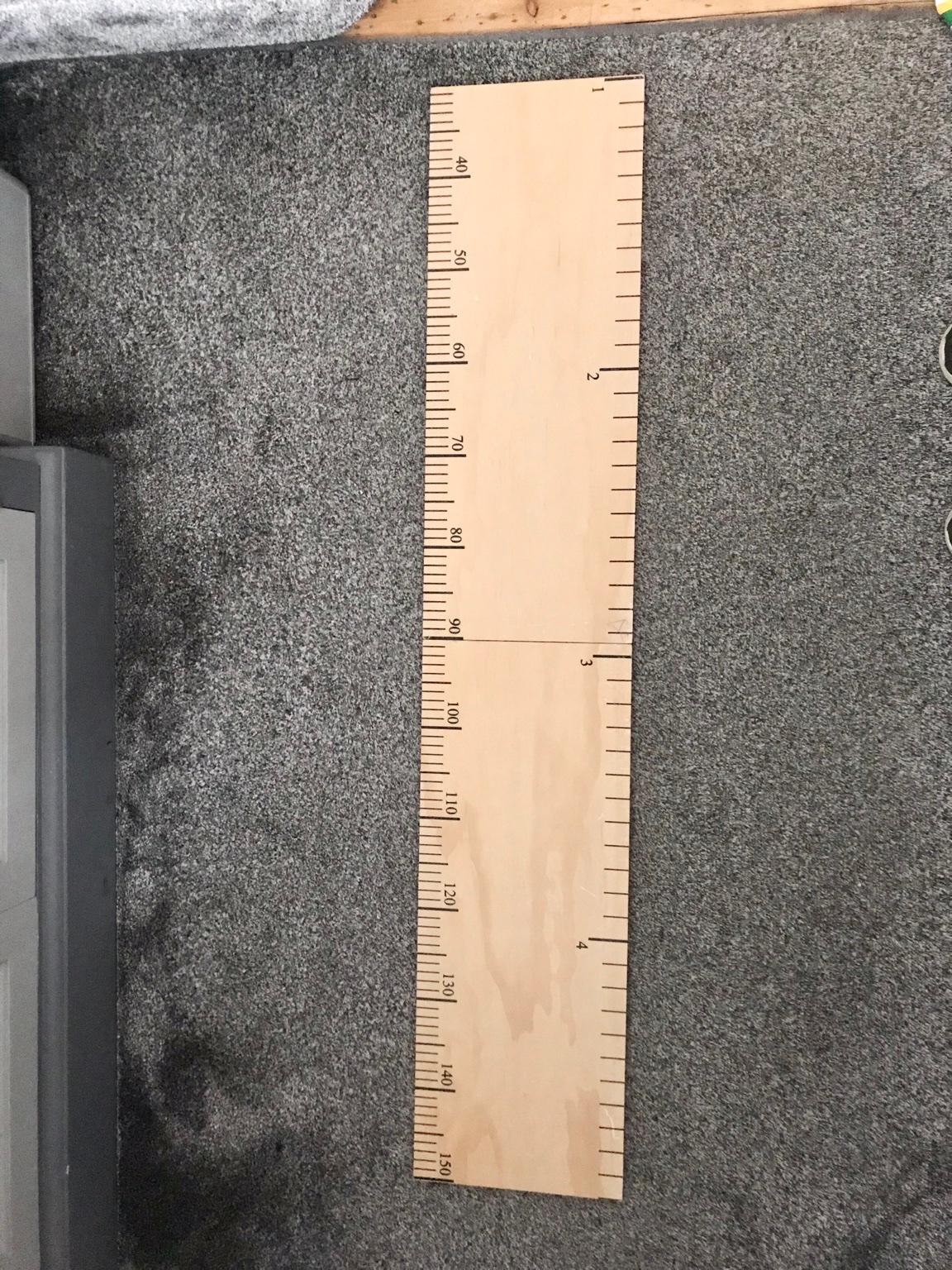 Wall mounted wooden height chart ruler in SM3 Sutton für 12,00 £ zum ...