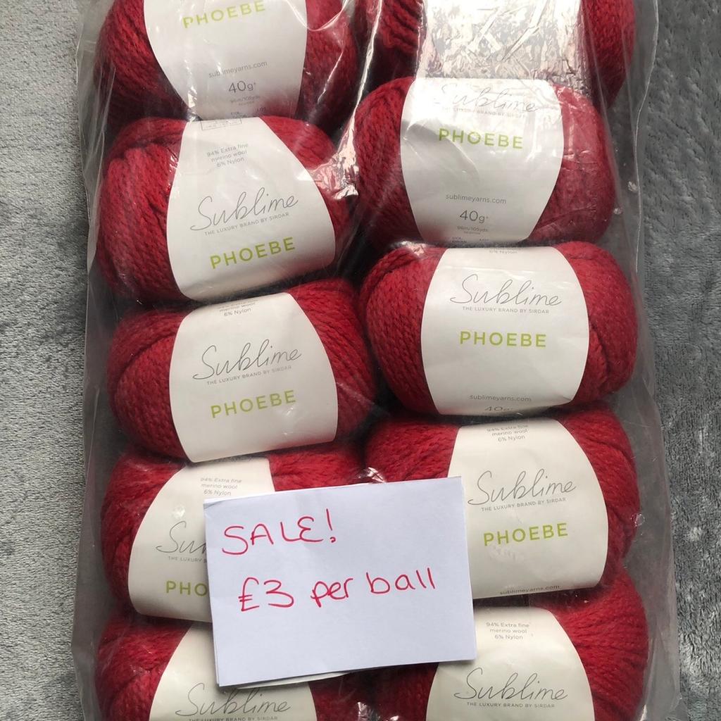 Yarn - Sirdar Sublime Phoebe in Stoke-on-Trent for £3.00 for sale | Shpock