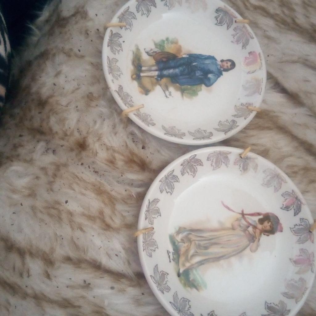 very old plates name on back in DY2 Dudley für £ 6,00 zum Verkauf ...