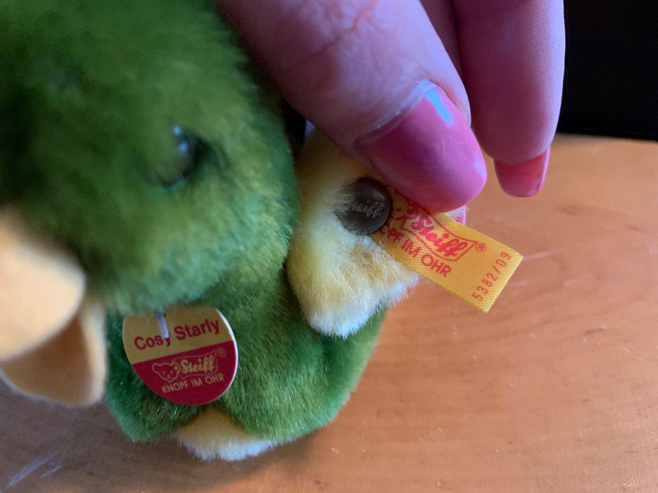 Steiff Cosy Starly 5382/09 grüne Ente Kücken in 40591 Düsseldorf für 12 ...