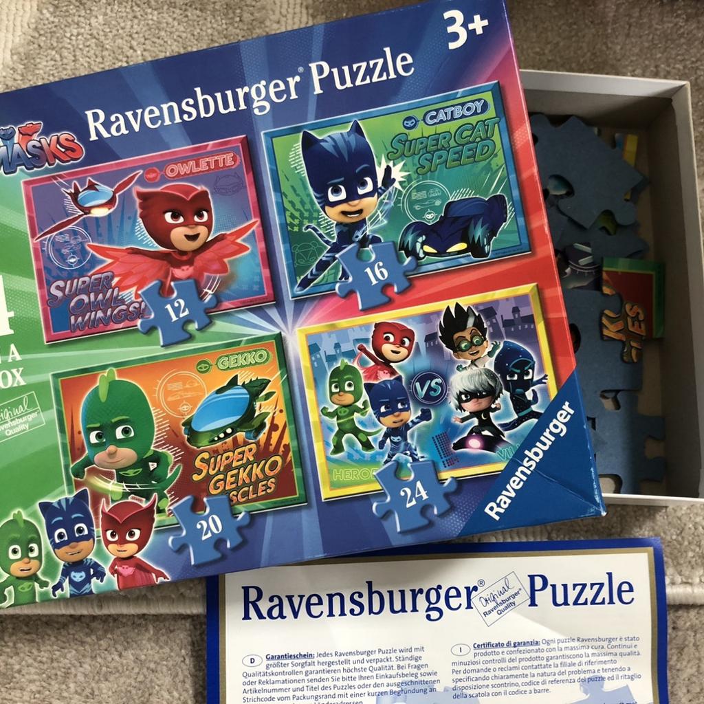 Ravensburger 4 in 1 PJ Masks Puzzle 🧩 🦸‍♀️ in London für £ 4,00 zum ...