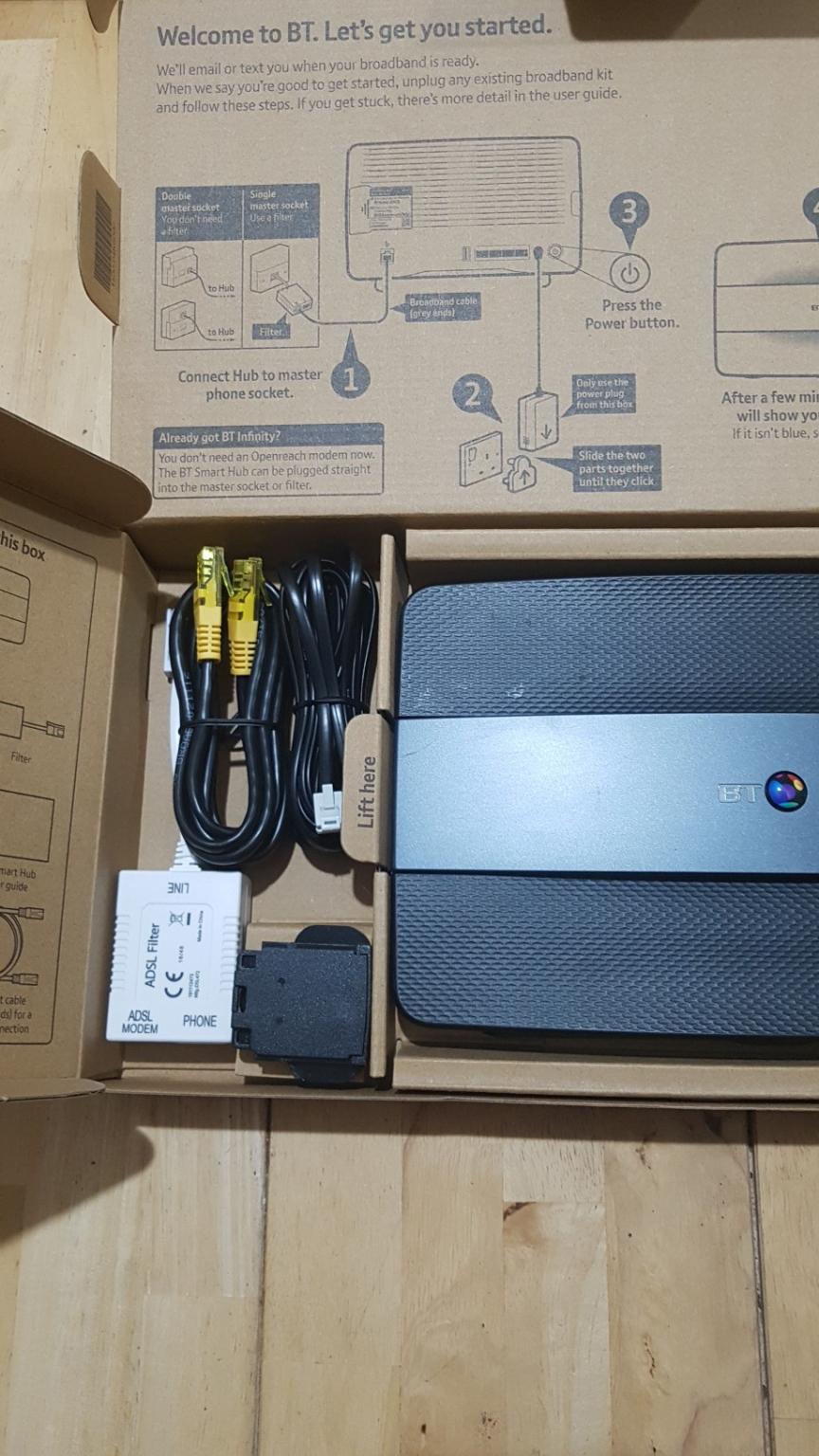 BT Smart Hub in IG6 London für 3,00 £ zum Verkauf | Shpock DE