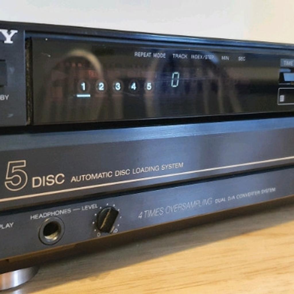 SONY DIGITAL 5 DICS PLAYER CDP-C50M in DE22 Derby für 25,00 £ zum ...