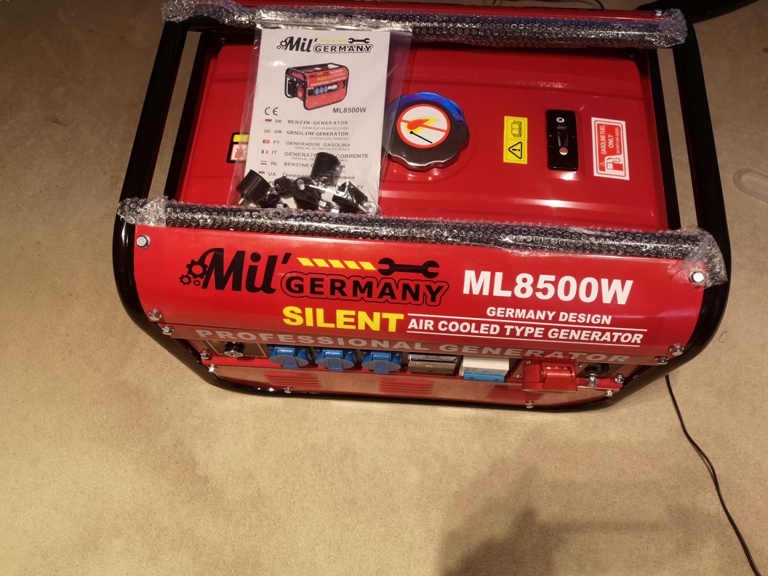 Mil Germany ML8500W silent Generator 0 in Aylesbury für 300,00 £ zum ...