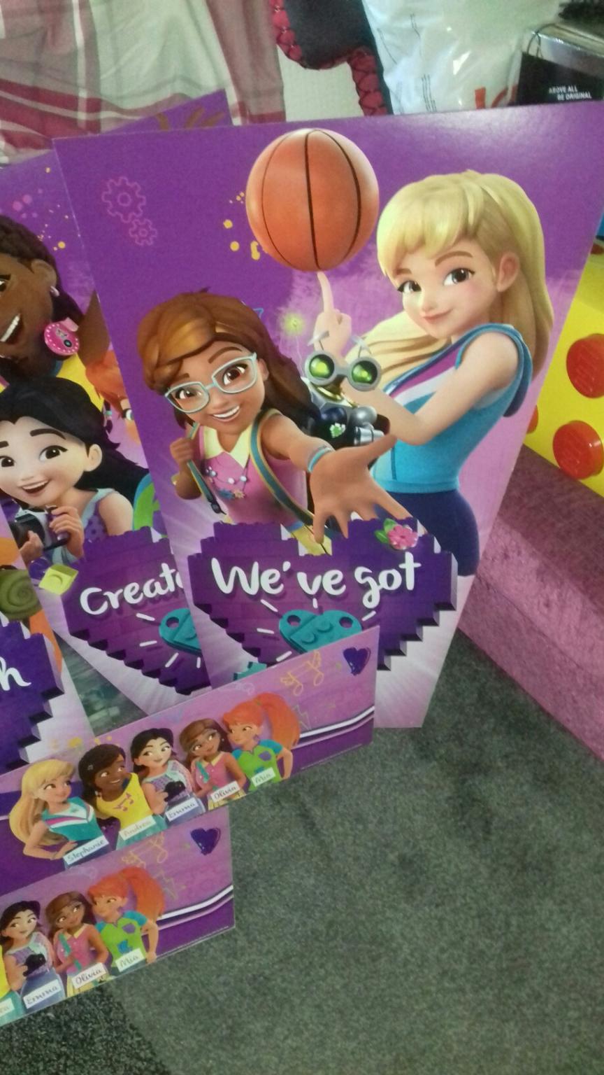 lego friends cardboard ex display signs in B69 Sandwell for £34.00 for ...