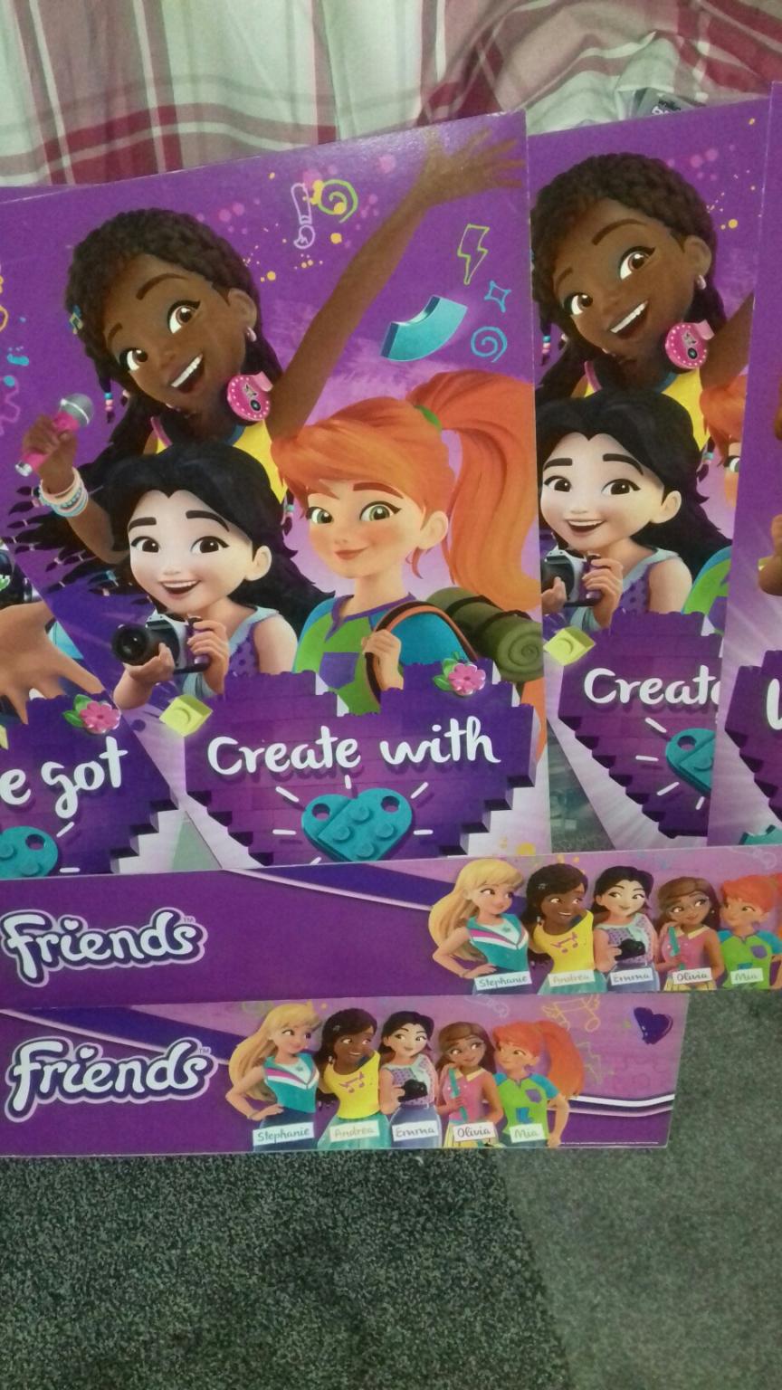 lego friends cardboard ex display signs in B69 Sandwell for £34.00 for ...
