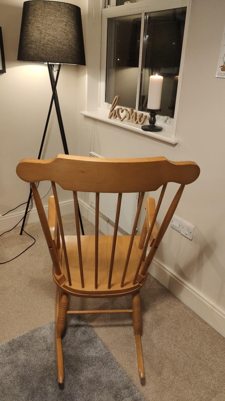 Vintage Retro Woden Rocking Chair in SW20 London für 40,00 £ zum ...