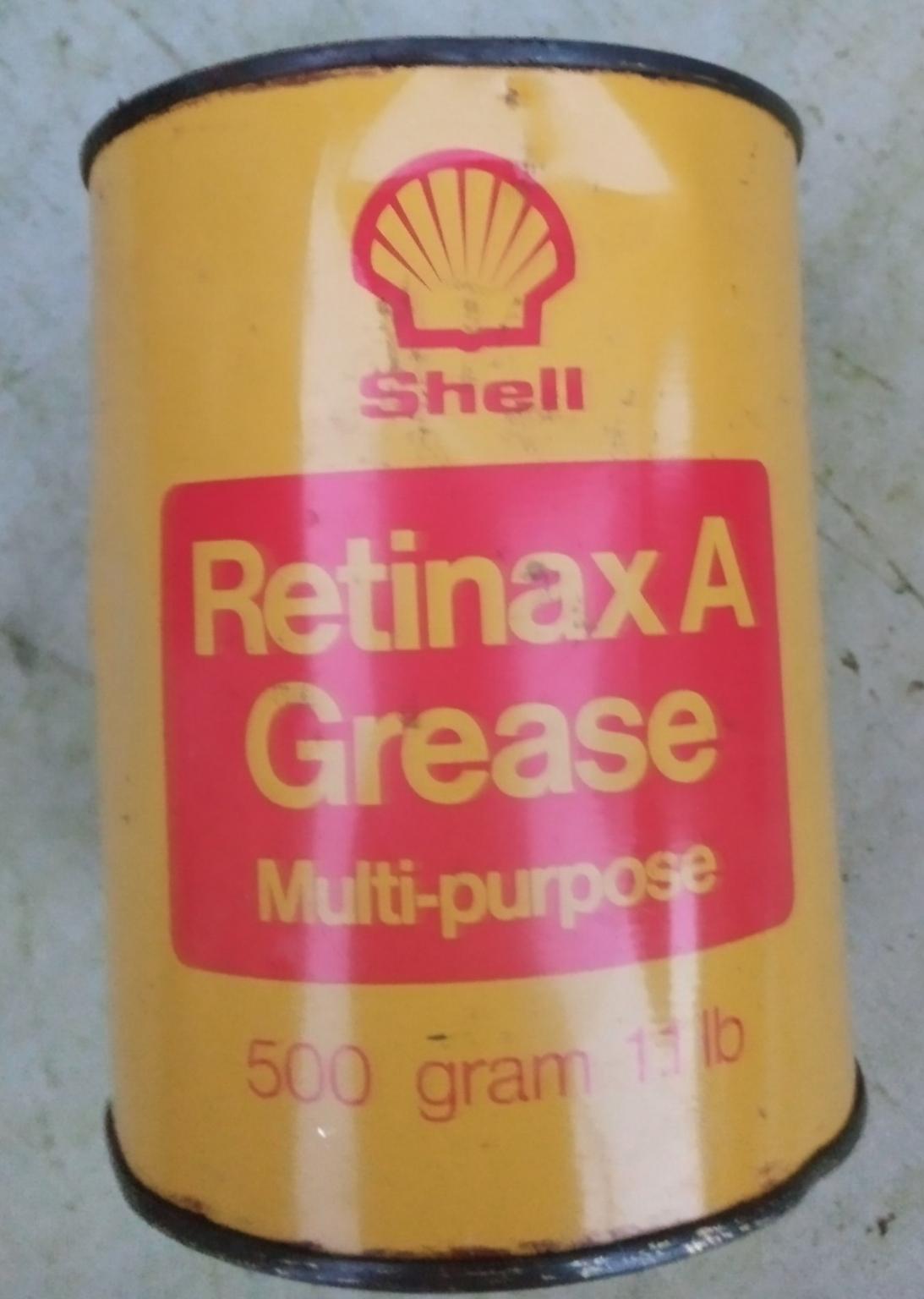 SHELL RETINAX A GREASE TIN in WV10 Wolverhampton for £5.99 for sale ...