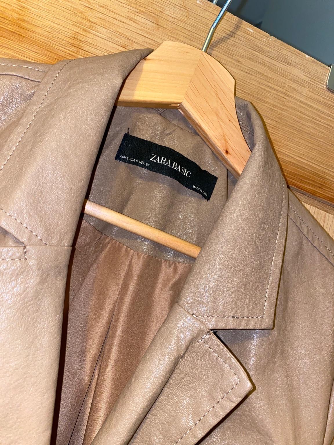 Zara faux leather jacket/coat in EN1 London für 17,00 £ zum Verkauf ...