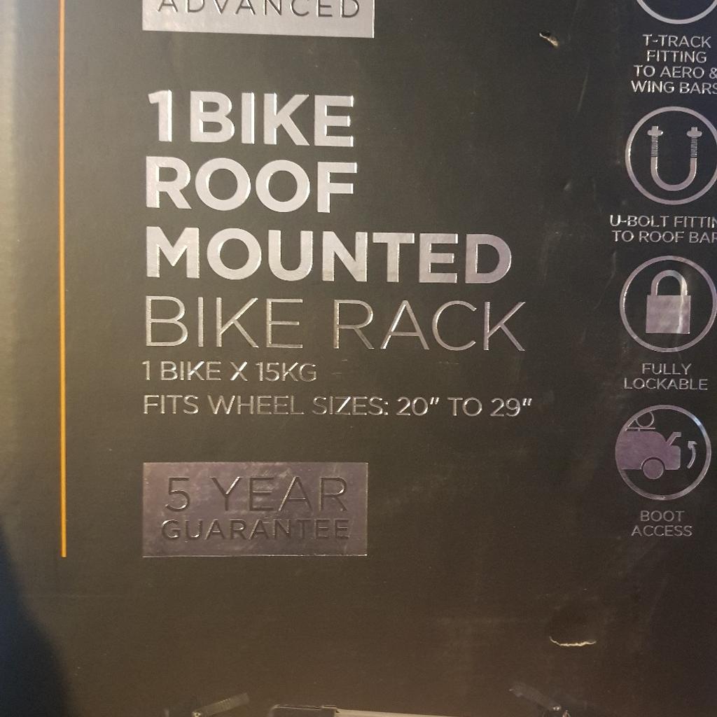 Halfords Advanced 1 Bike Roof Mounted Bike Ra in WS3 Walsall für £ 30 ...