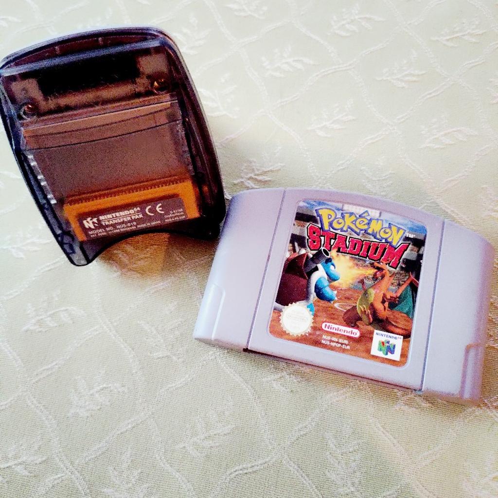 Pokemon stadium N64 and Gameboy transfer Pak in B30 Birmingham für £ 20 ...