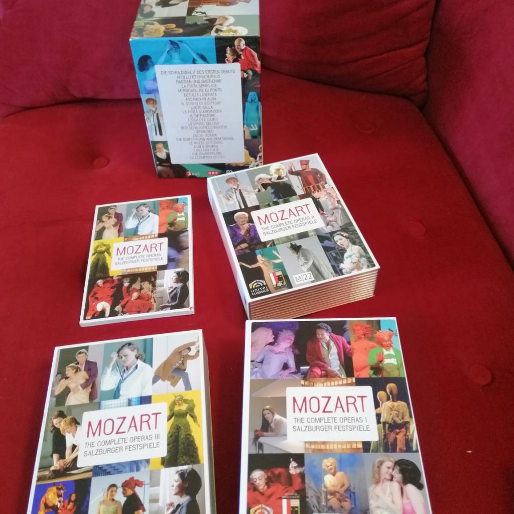 Mozart-Complete Operas DVD in 6850 Stadt Dornbirn for €60.00 for sale ...