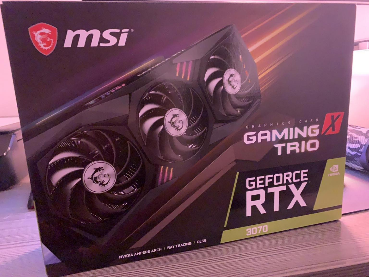 MSI Geforce RTX 3070 GAMING TRIO in 4020 Linz für € 770,00 zum Verkauf ...