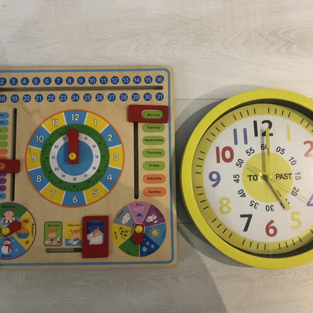 Kids learning board and clock in B43 Walsall für £ 10,00 zum Verkauf ...