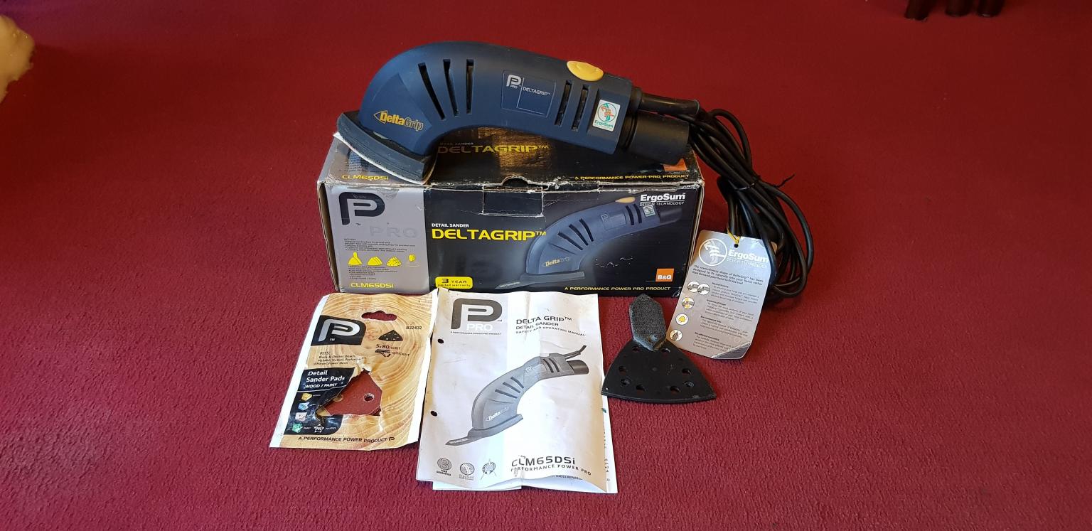 Performance Power Pro Detail Sander in Box in TN23 Ashford for £17.00 ...