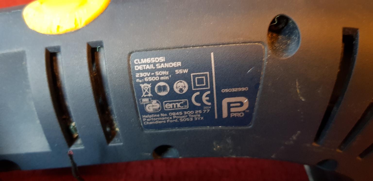 Performance Power Pro Detail Sander in Box in TN23 Ashford for £17.00 ...