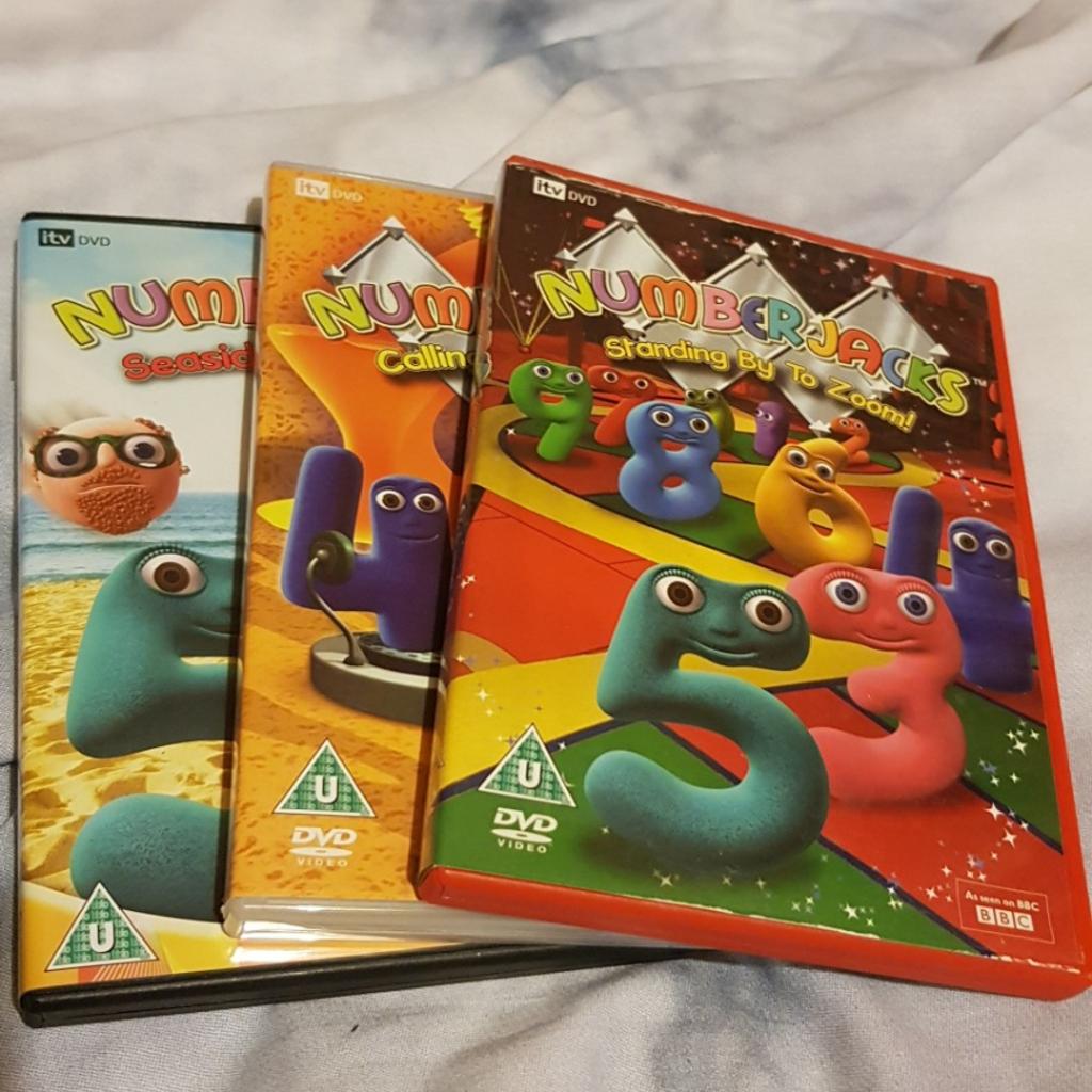 numberjacks dvd bundle in NP23 Ebbw Vale for £4.00 for sale | Shpock