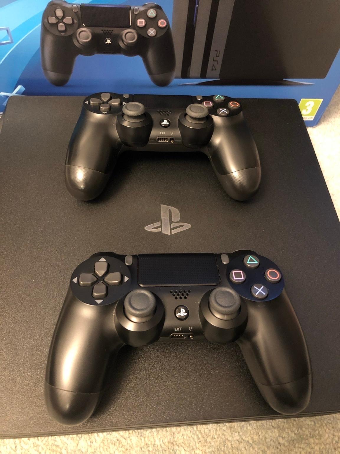 PS4 Pro 1TB Console with Two Controllers in B74 Birmingham für 250,00 ...