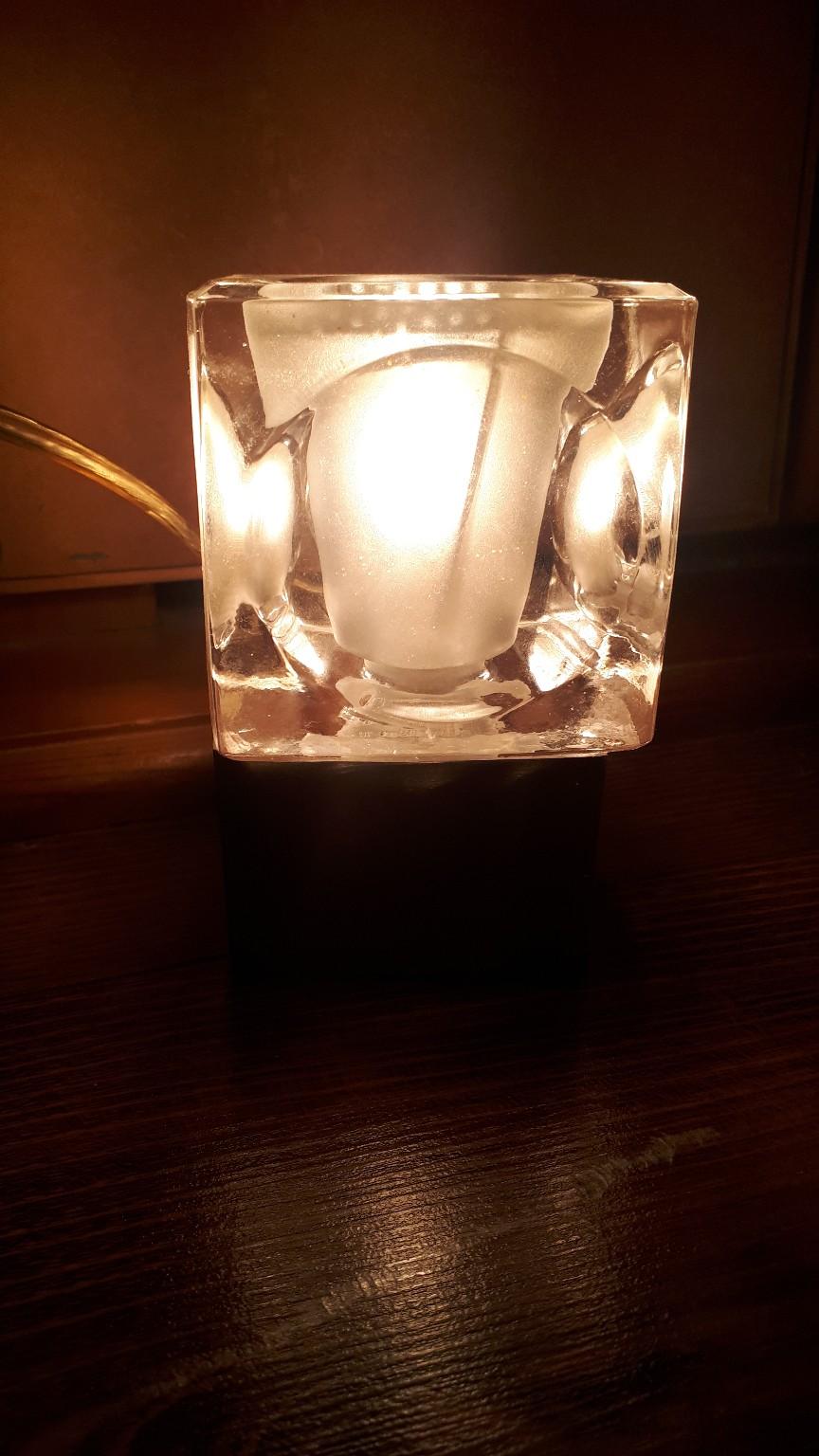 Atrium twin pack table lamps ice cube style in SE9 Greenwich für 25,00 ...