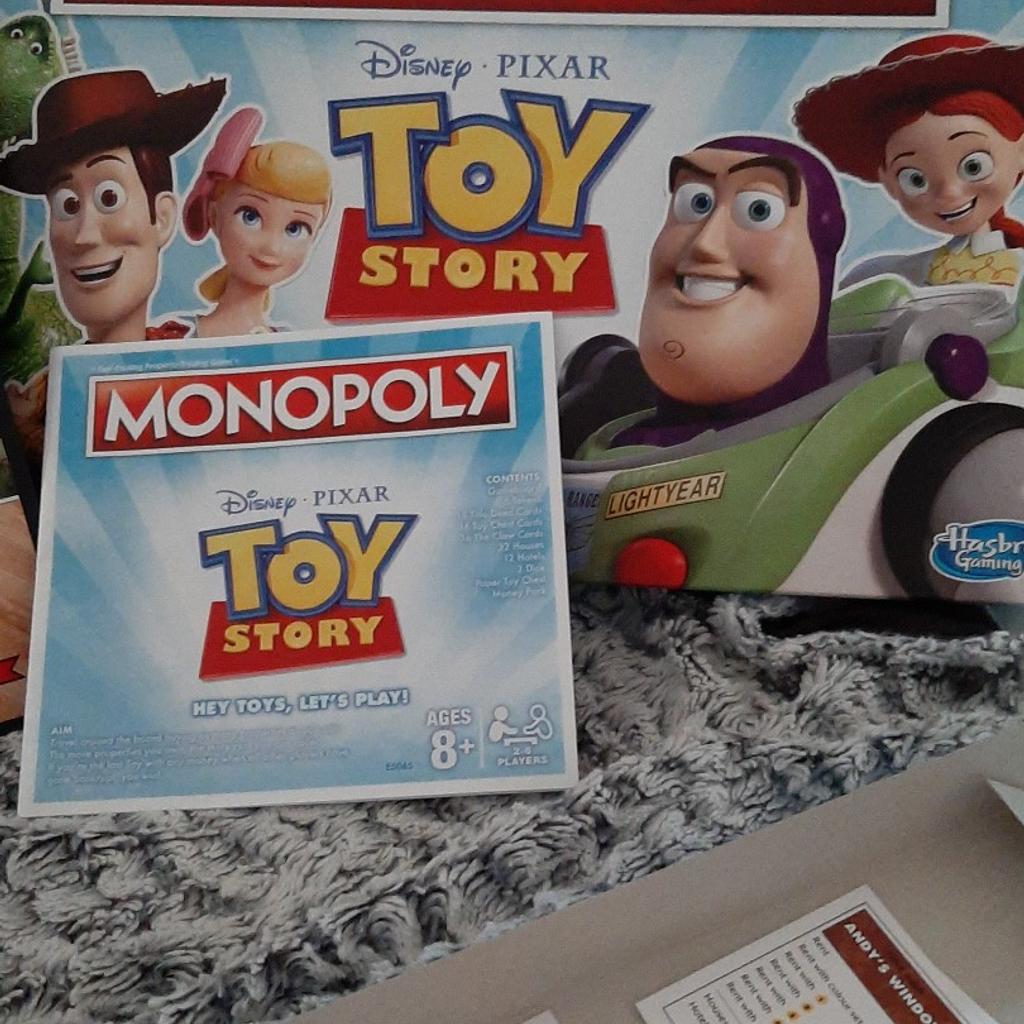 Monopoly Toy story board game in Leigh on Sea für 10,00 £ zum Verkauf ...