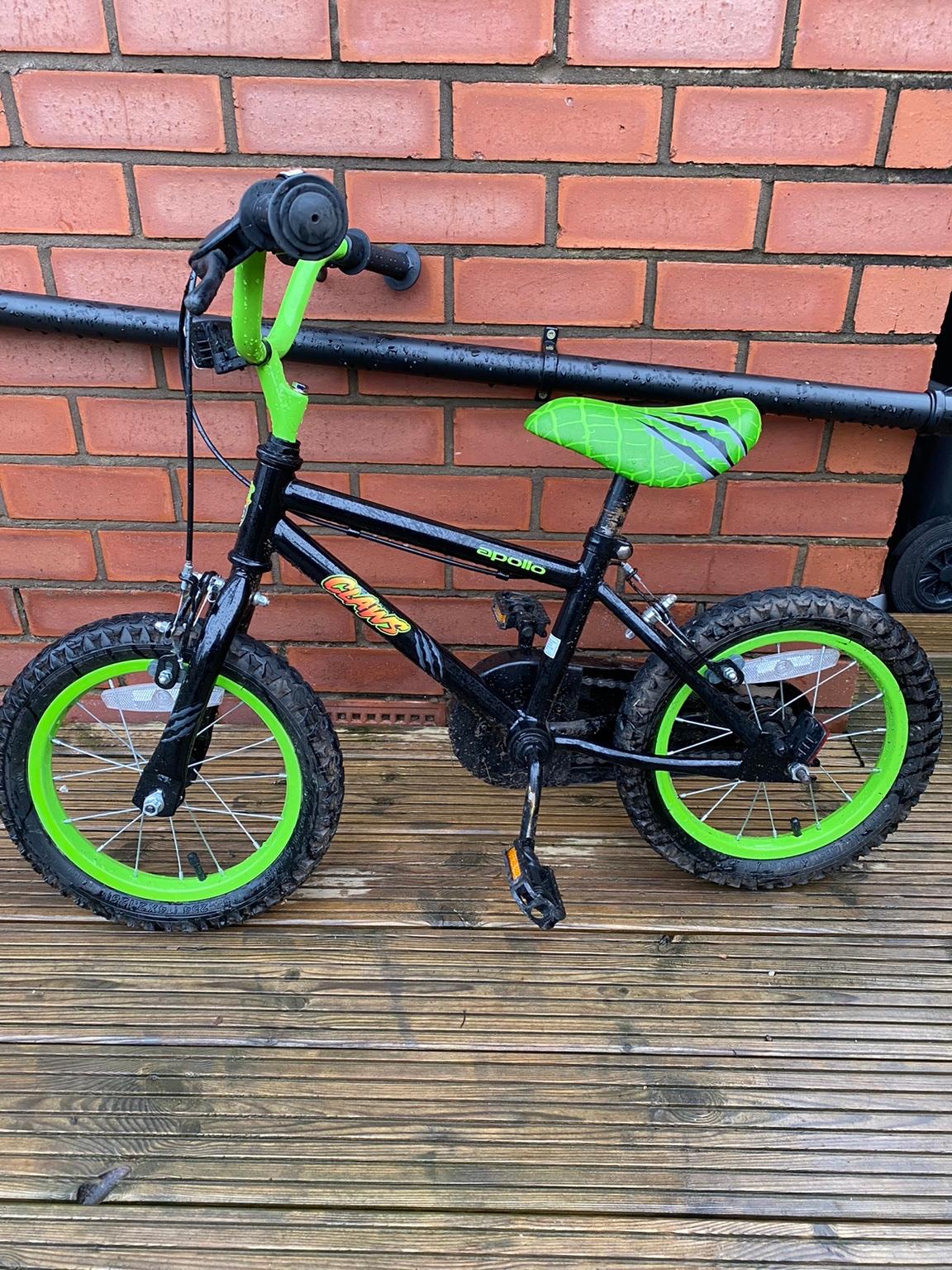 Apollo claws kids bike 14inch wheel in Stockport für 20,00 £ zum ...