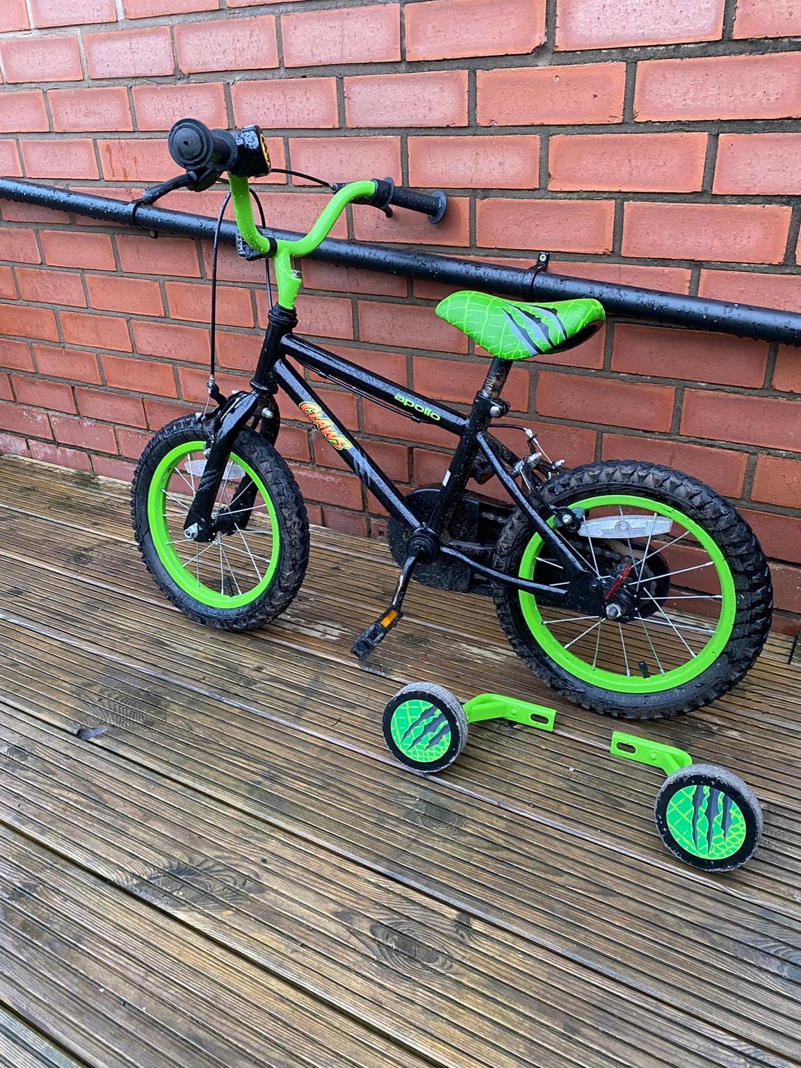 Apollo claws kids bike 14inch wheel in Stockport für 20,00 £ zum ...