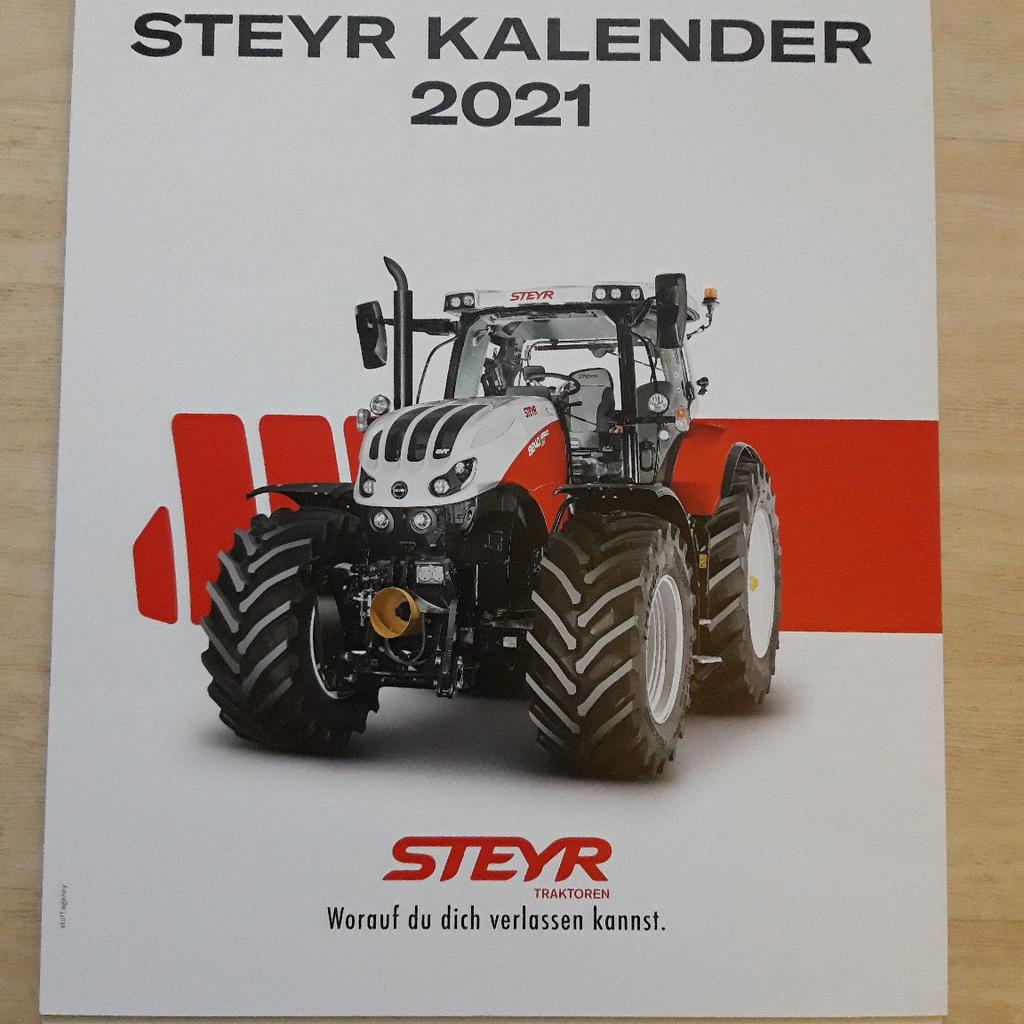 Steyr Traktor Kalender 2021 in 4431 Haidershofen für 15,00 € zum ...