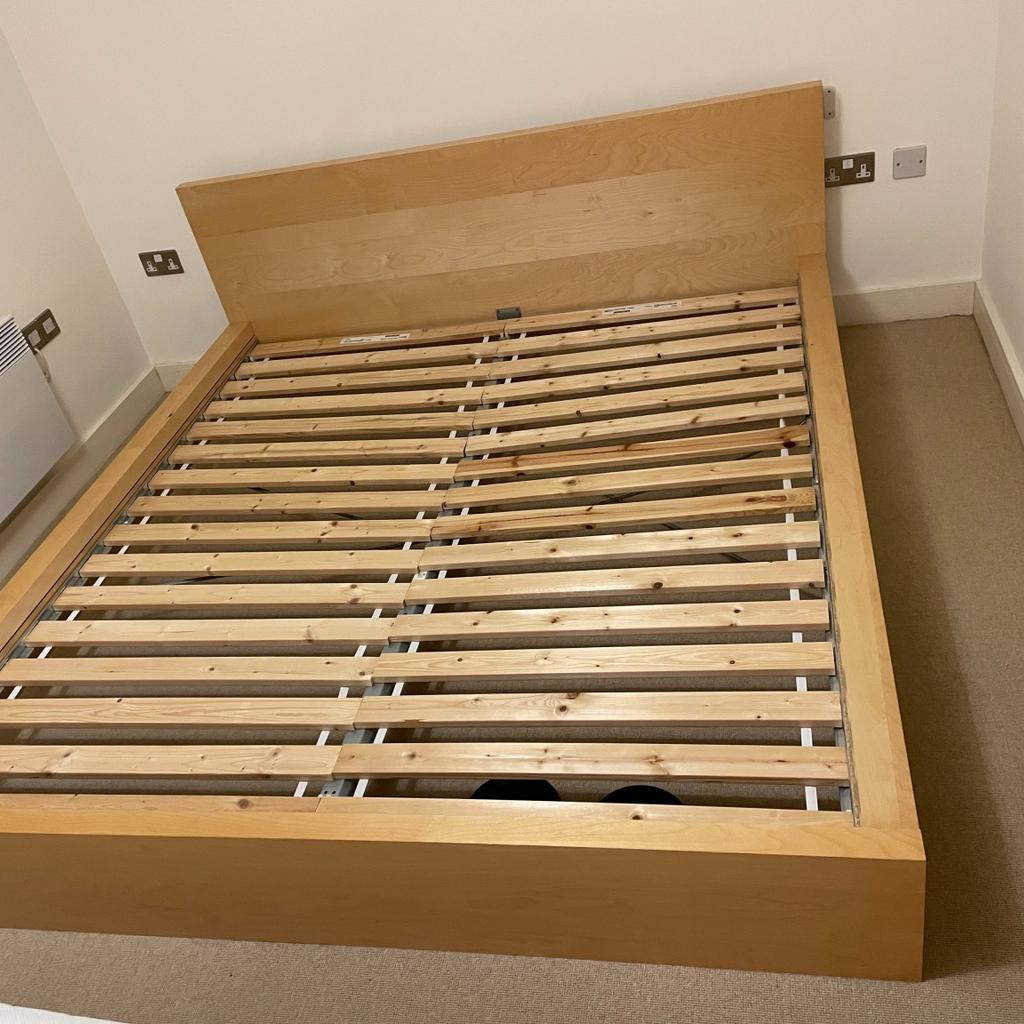Ikea Malm Super King bed frame in CB5 Cambridge für gratis zum Verkauf ...
