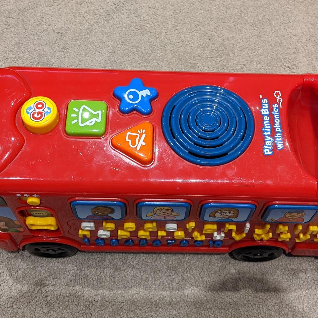vtech - Playtime Bus with Phonics in London für £ 7,00 zum Verkauf ...