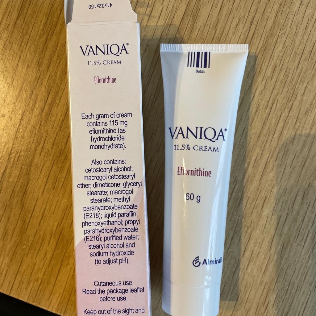 Vaniqa 11.5% Cream (Eflornithine) 60g in SW19 Merton for £12.00 for ...