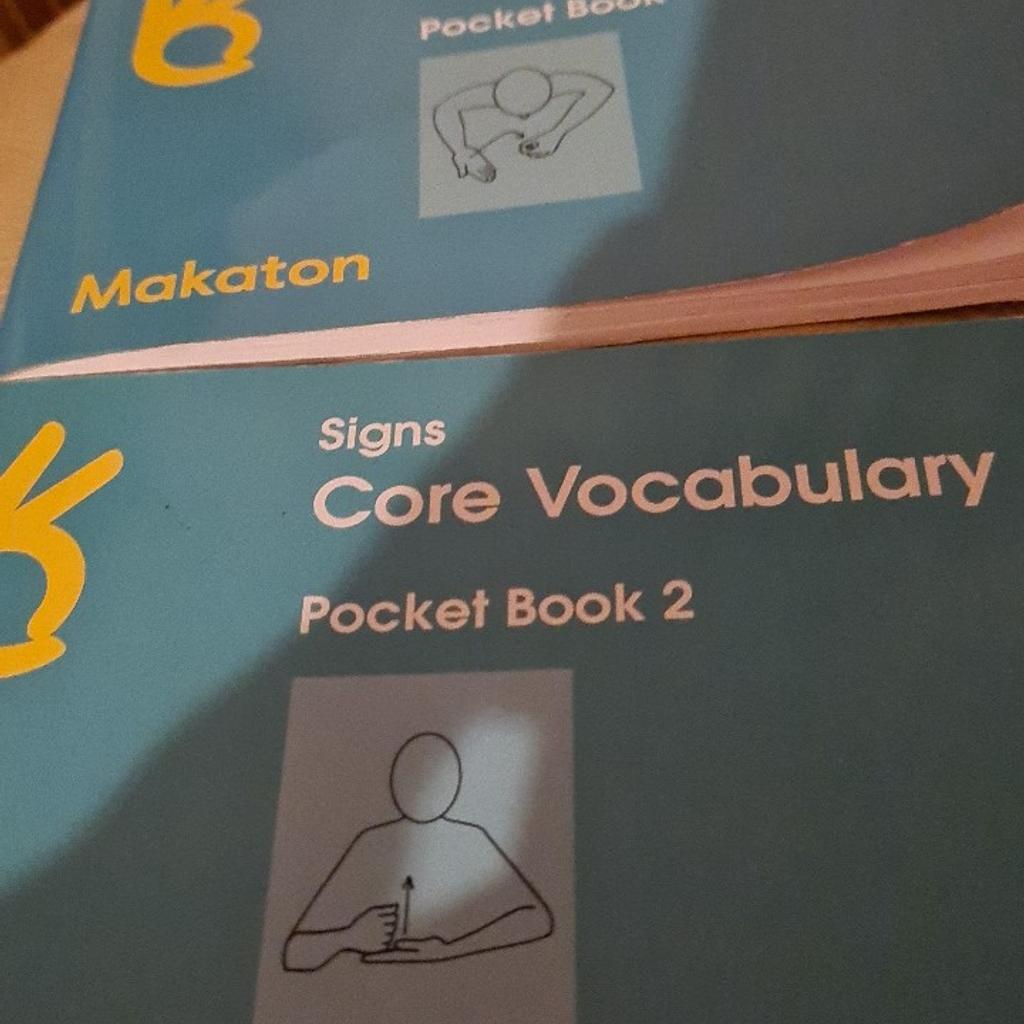 Makaton signs core vocabulary book 1& 2 in SW16 London Borough of ...
