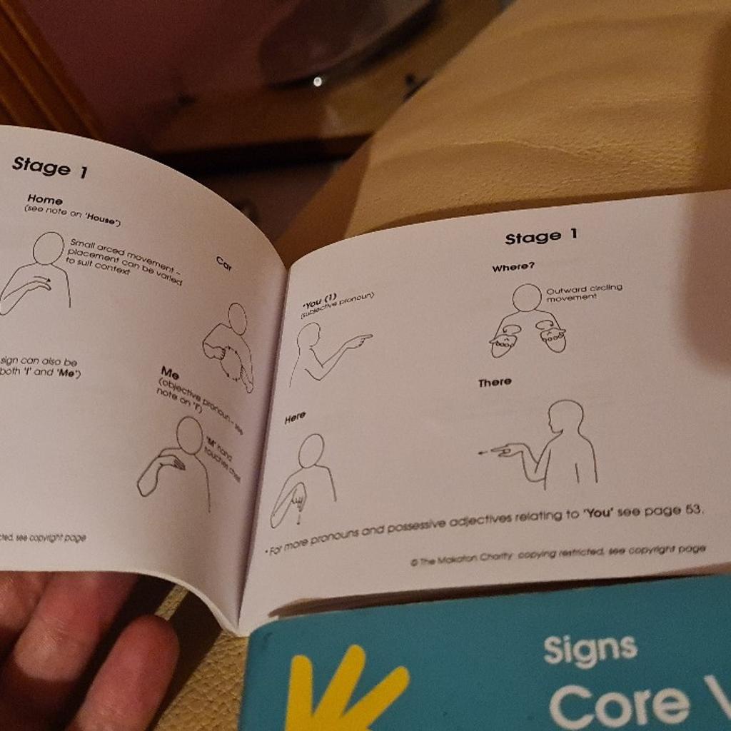 Makaton signs core vocabulary book 1& 2 in SW16 London Borough of ...