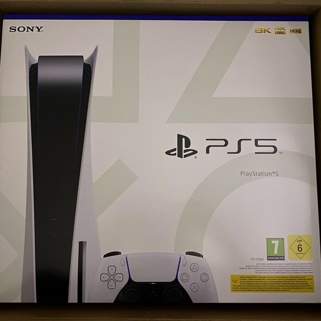 Playstation 5 Disc Edition mit Laufwerk. in 77815 Bühl for €849.99 for ...