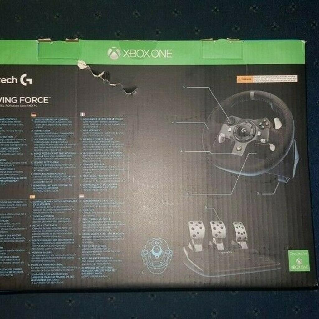 Boxed Logitech G902 Wheel, Pedals, Shifter in South Staffordshire for £ ...