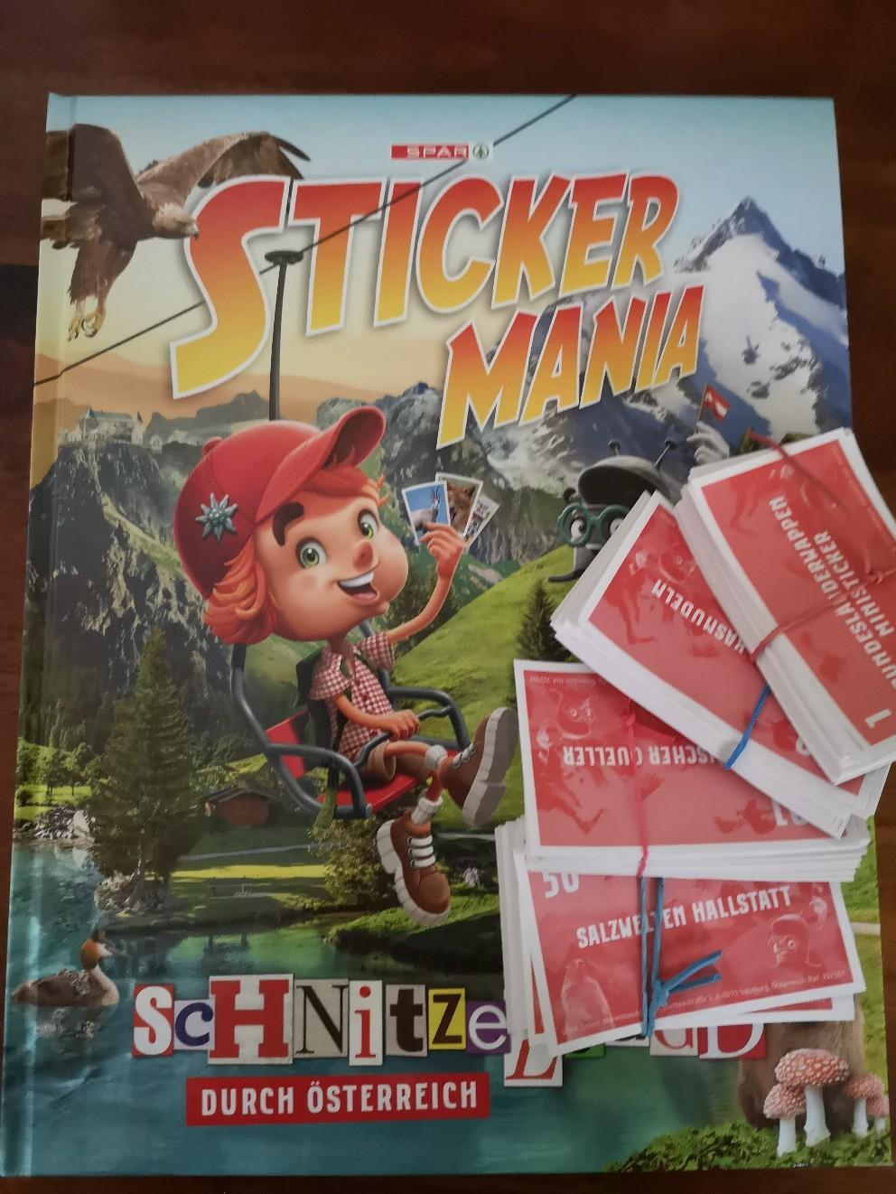 Spar Stickermania Sticker 2021 in 3140 Gemeinde St. Pölten für € 0,10 ...