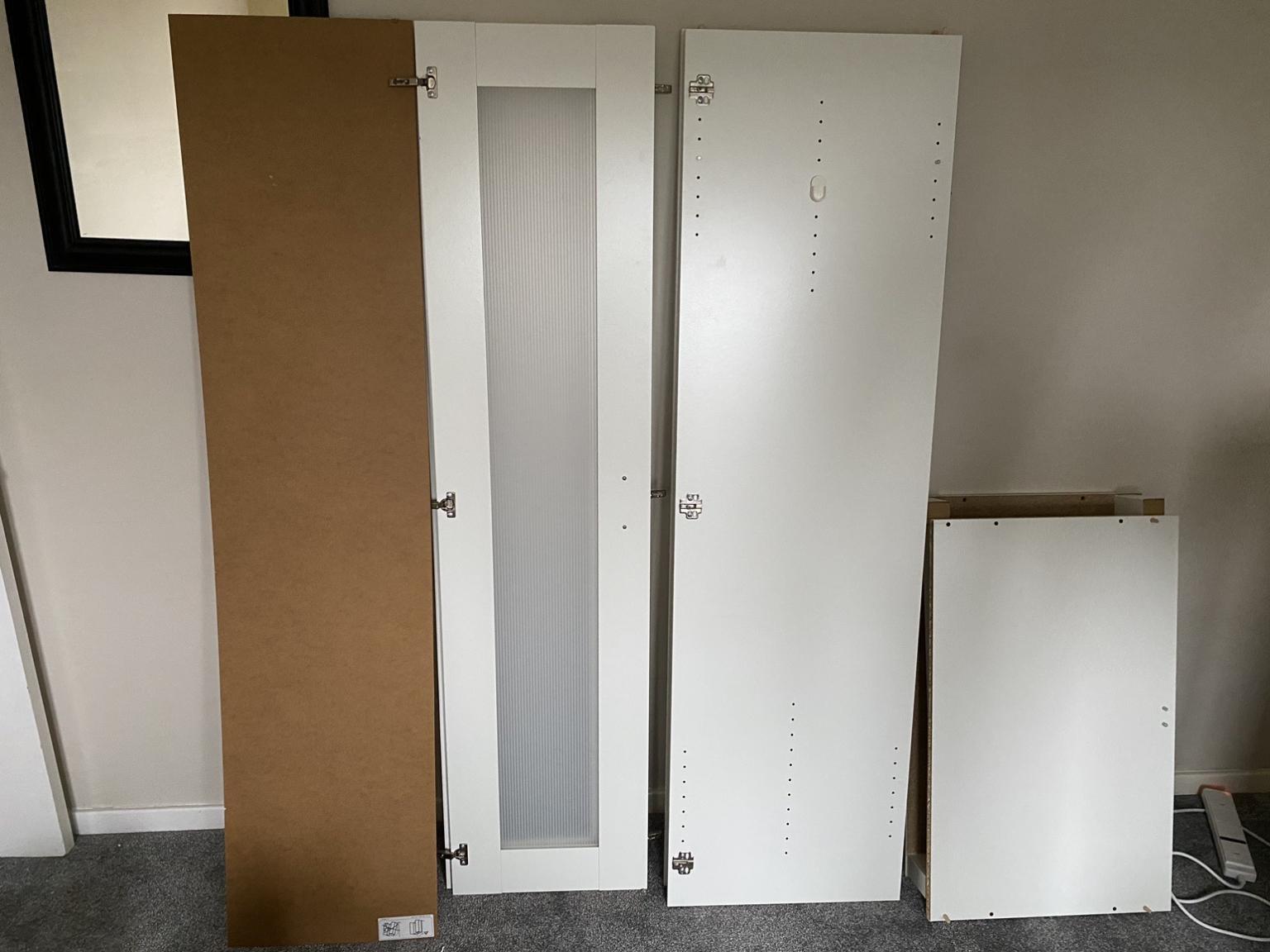 Ikea BRIMNES wardrobe with frosted doors in DE13 Staffordshire für 50 ...