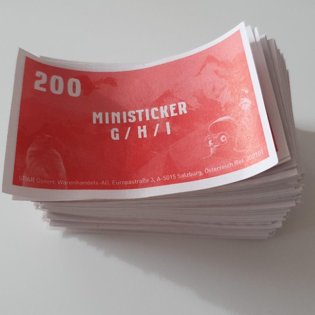 Spar Stickermania 2021 in 5270 für 0,10 € zum Verkauf | Shpock DE