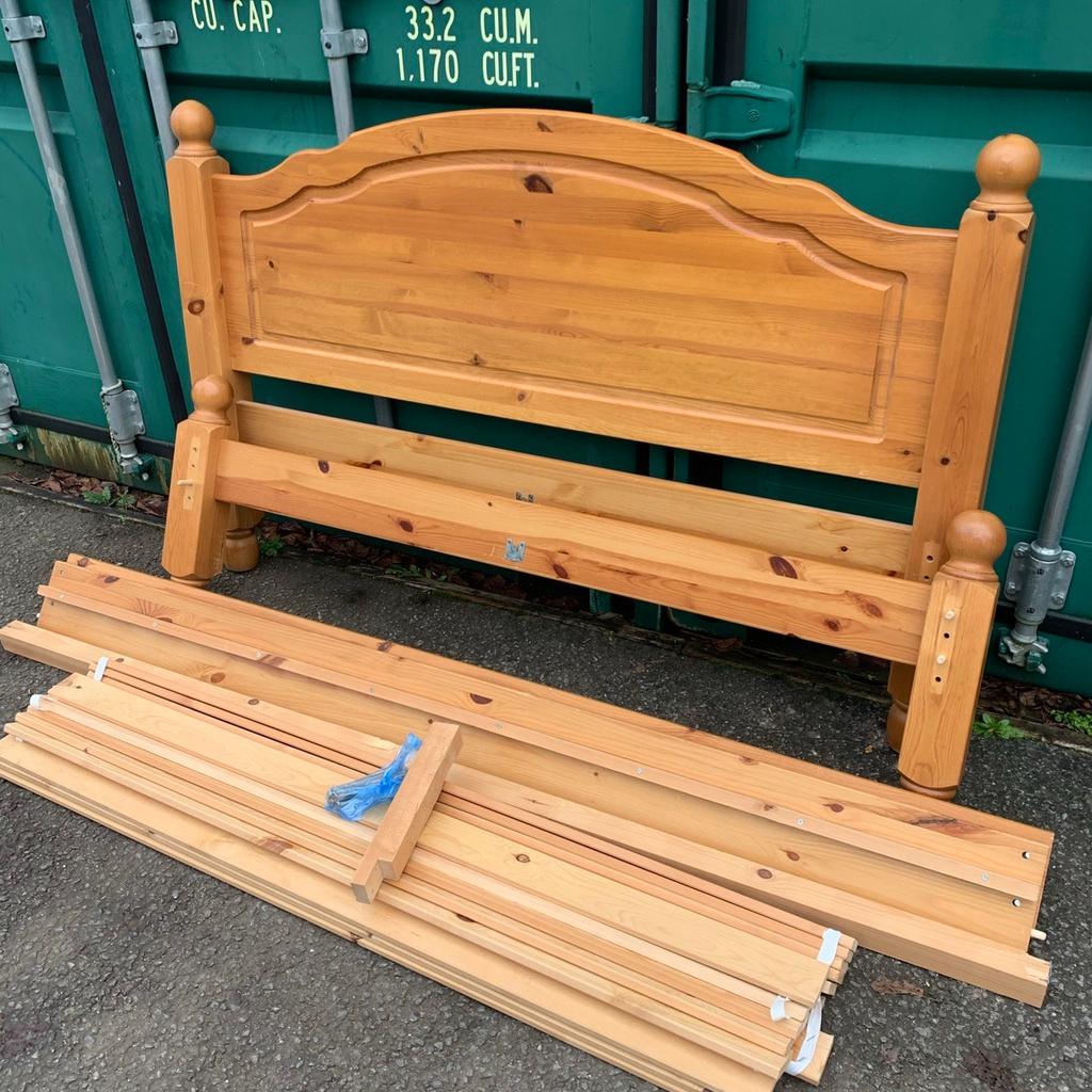 Pine double bed frame in TA6 Sedgemoor für £ 60,00 zum Verkauf | Shpock AT